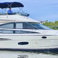 Locking lazarette latch | Meridian Yachts Sedan Bridge Boats | Meridian ...